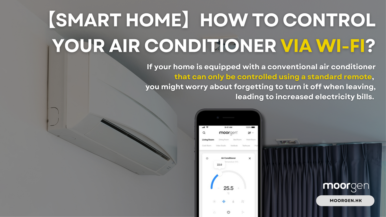 【Smart Home】How to Control Your Air Conditioner via Wi-Fi? – Moorgen ...