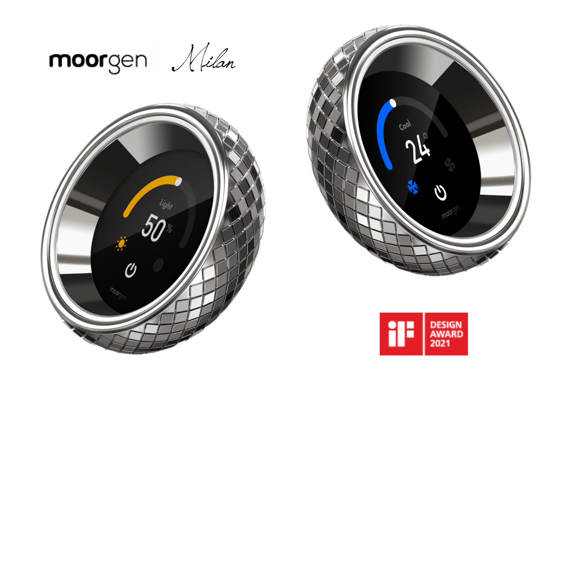 Dimming Knob - Milan LCD – Moorgen Smart Home