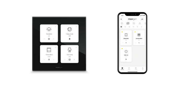 Smart LCD Panel - Swedish Series – Moorgen Smart Home
