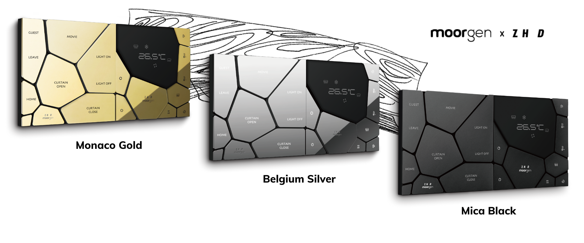 Smart Panel - Zaha Landmark – Moorgen Smart Home